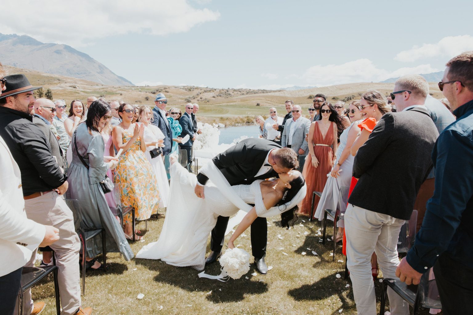 Real Wedding of Claudia + Ethan de Groot